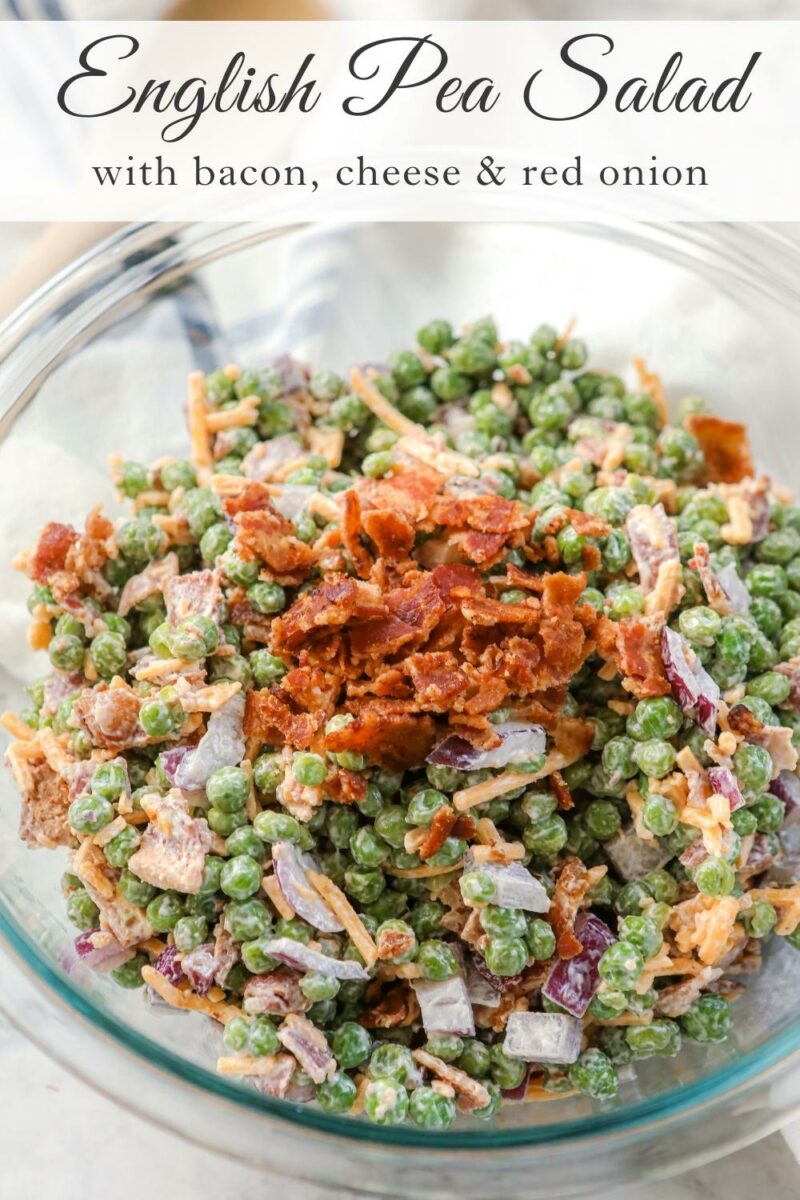 Classic English Pea Salad recipe