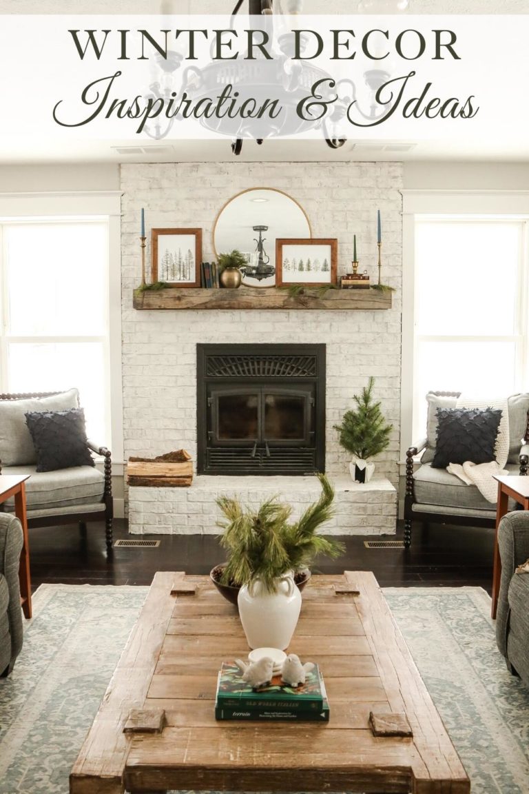 Winter & January home decor ideas