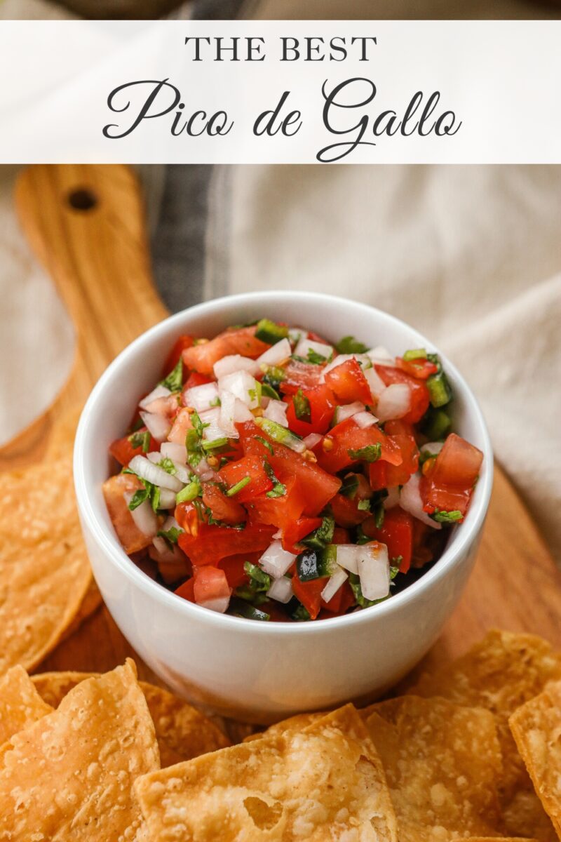Easy Pico de Gallo recipe