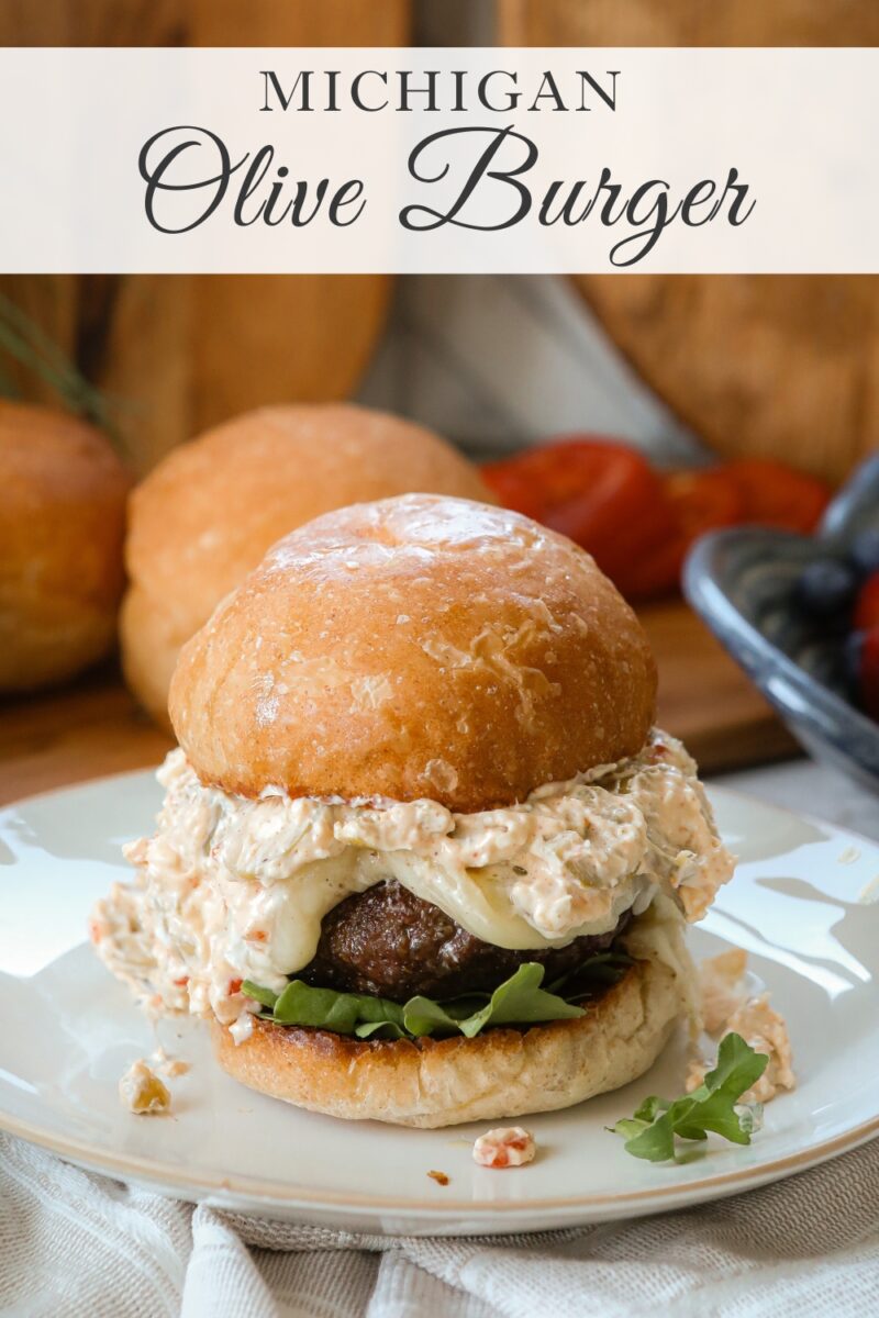 Michigan Olive Burger Recipe
