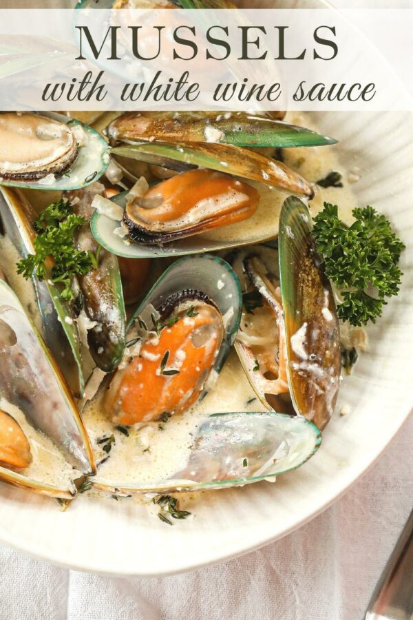 Recipe for Mussels in White Wine Sauce - Sugar Maple Farmhouse
