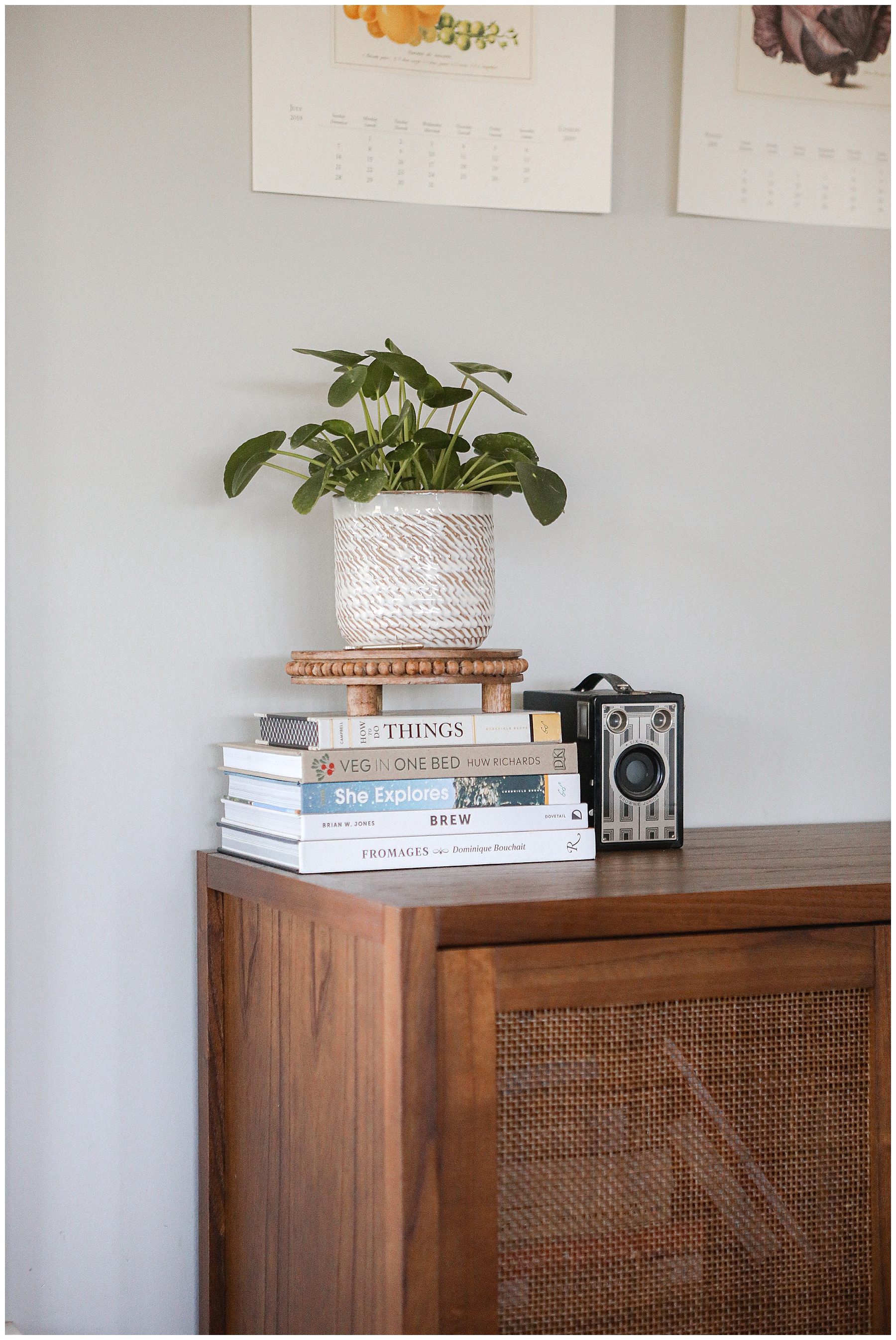 Storage solution for the farmhouse family room