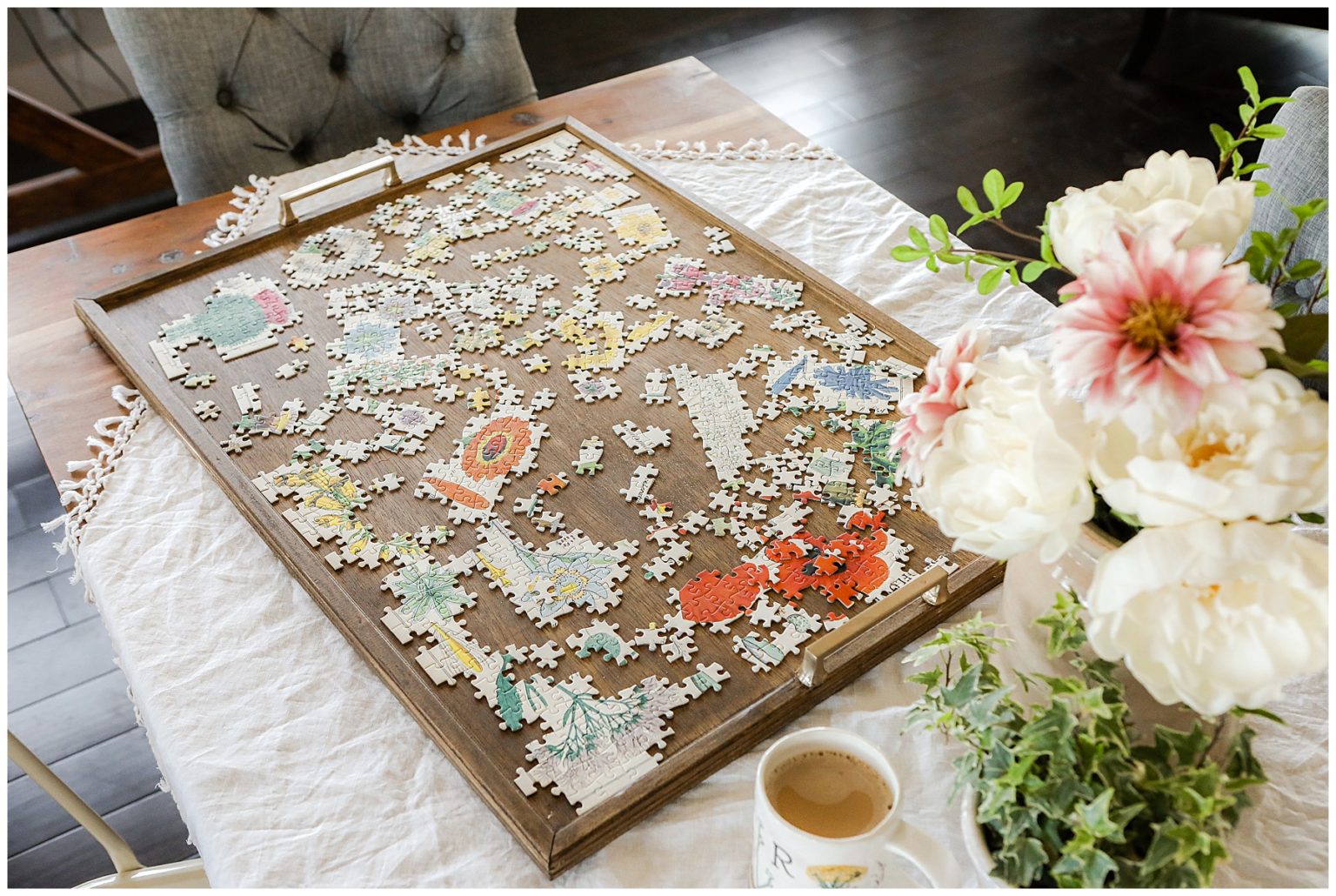 How to make a puzzle board - Sugar Maple Farmhouse