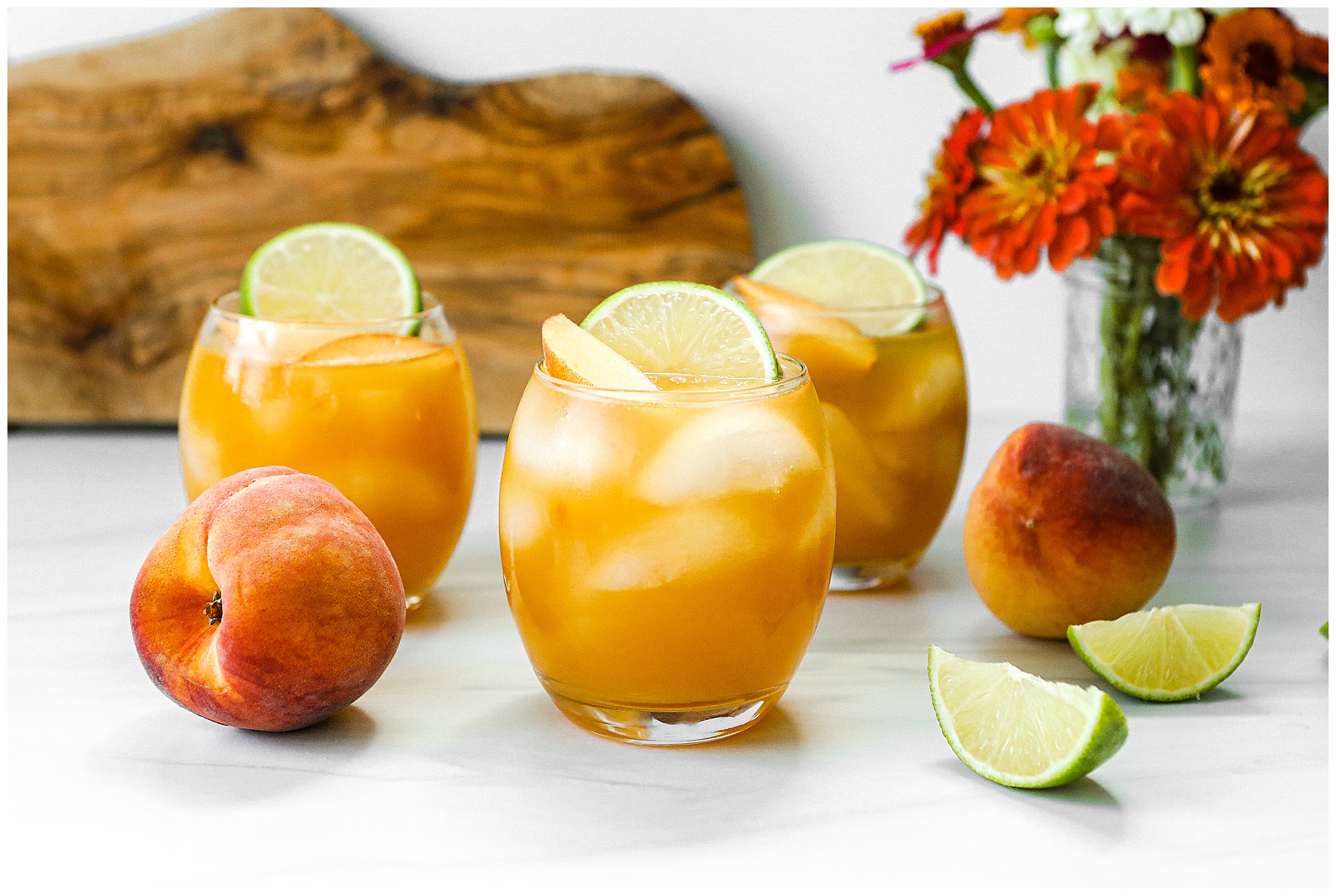 Peach Moscow Mule - Sugar Maple Farmhouse Recipes