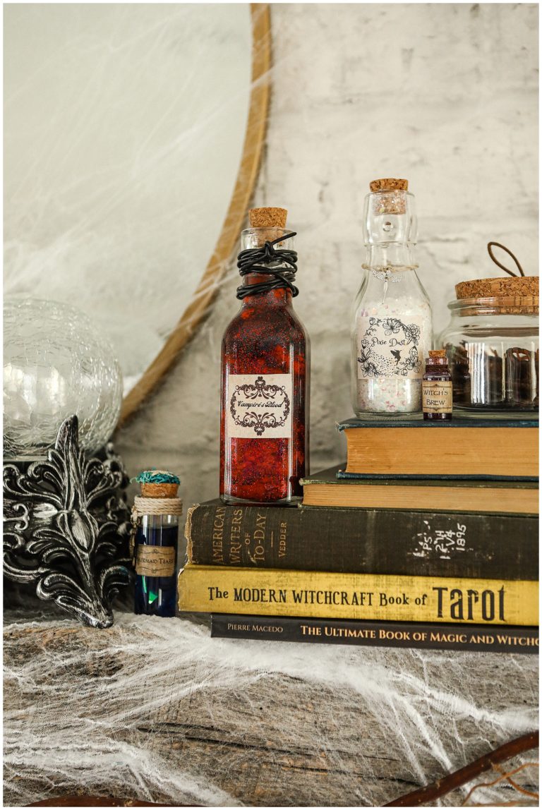 How to make Harry Potter potions & DIY magic potions (Free labels!)