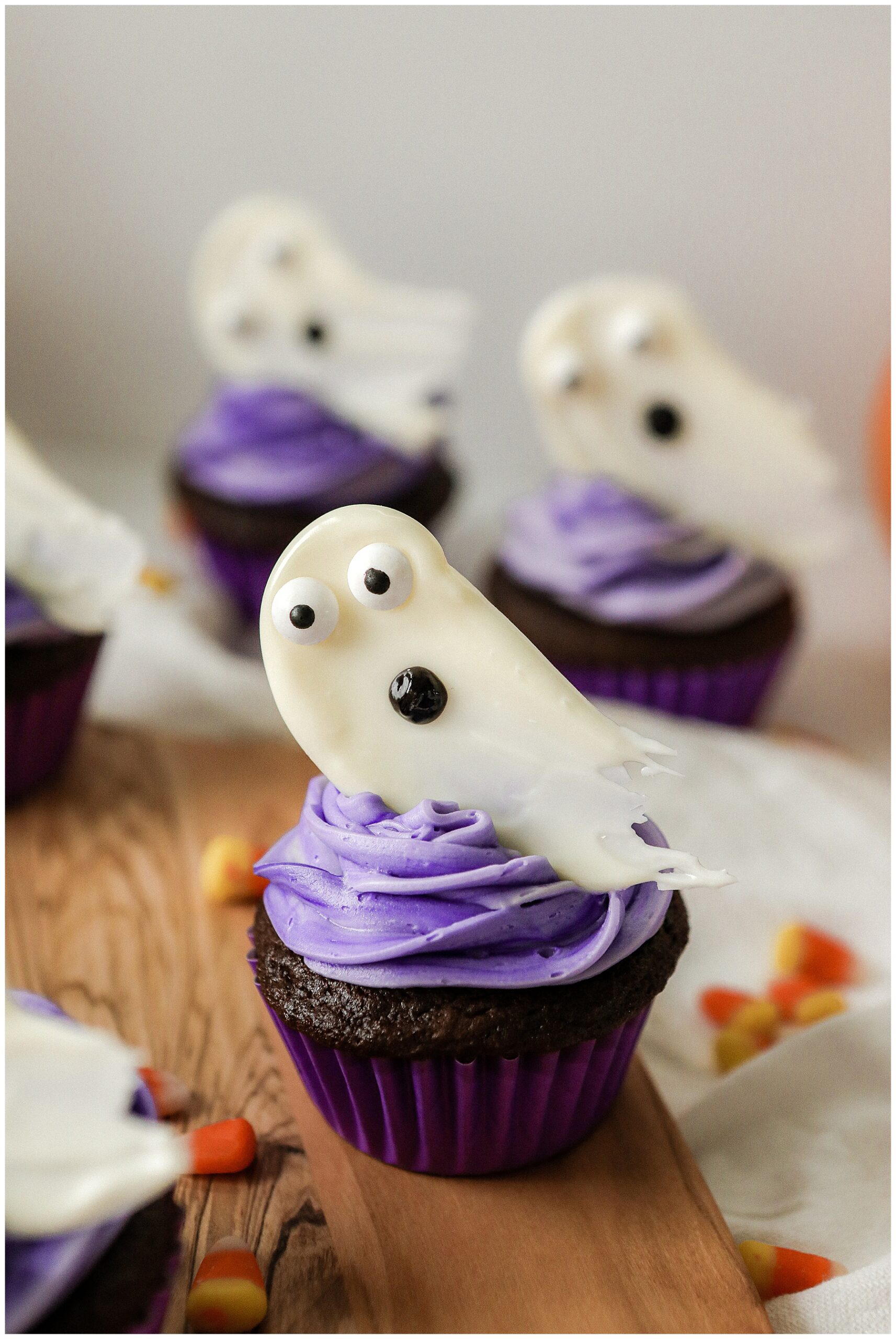 Halloween Ghost Cupcakes