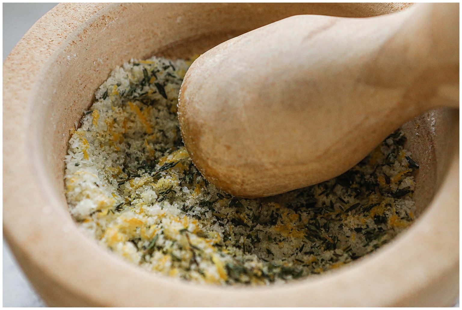 How to make infused salt with Lemon & Thyme Sea Salt recipe