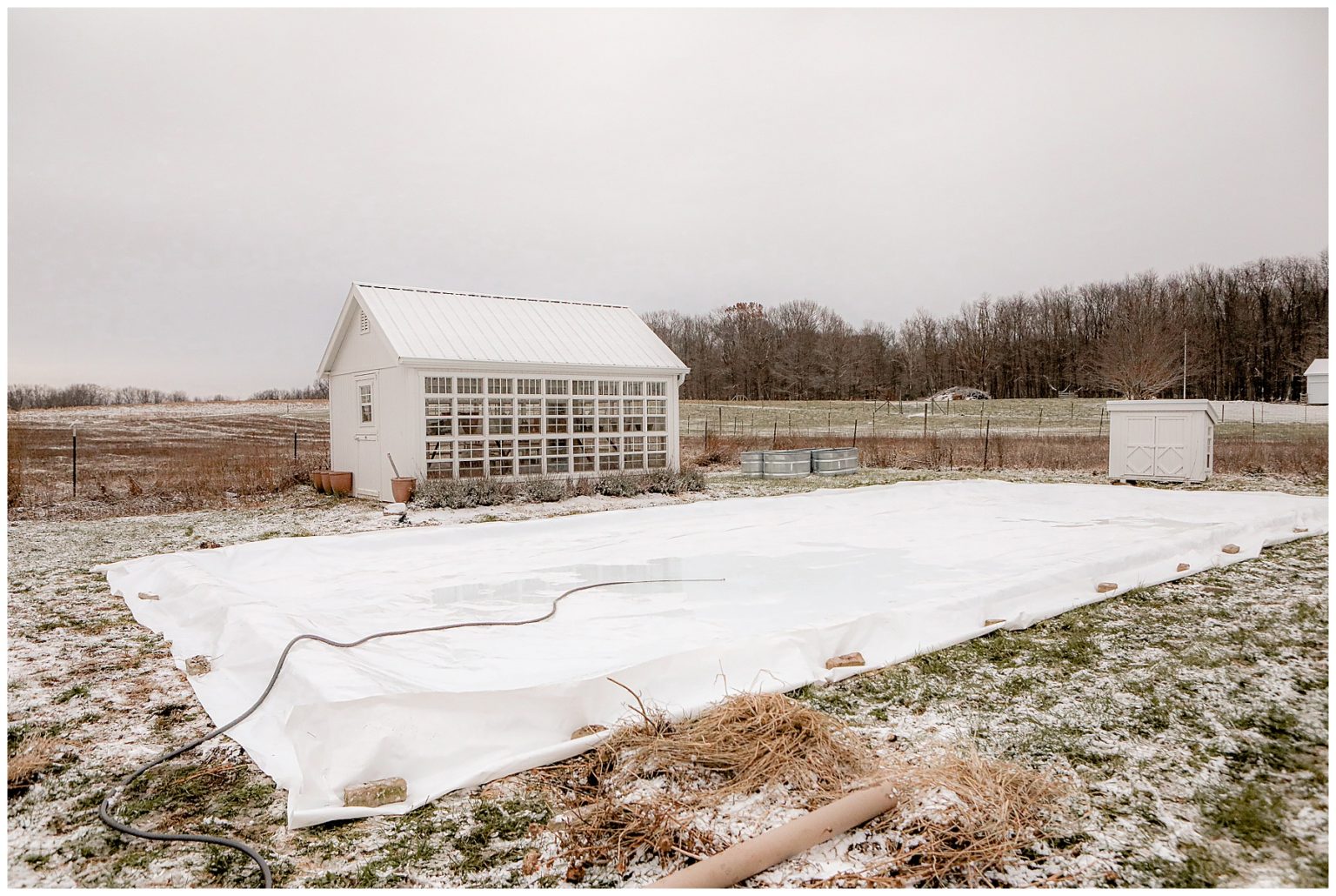 How to make a backyard ice rink DIY - Sugar Maple Farmhouse