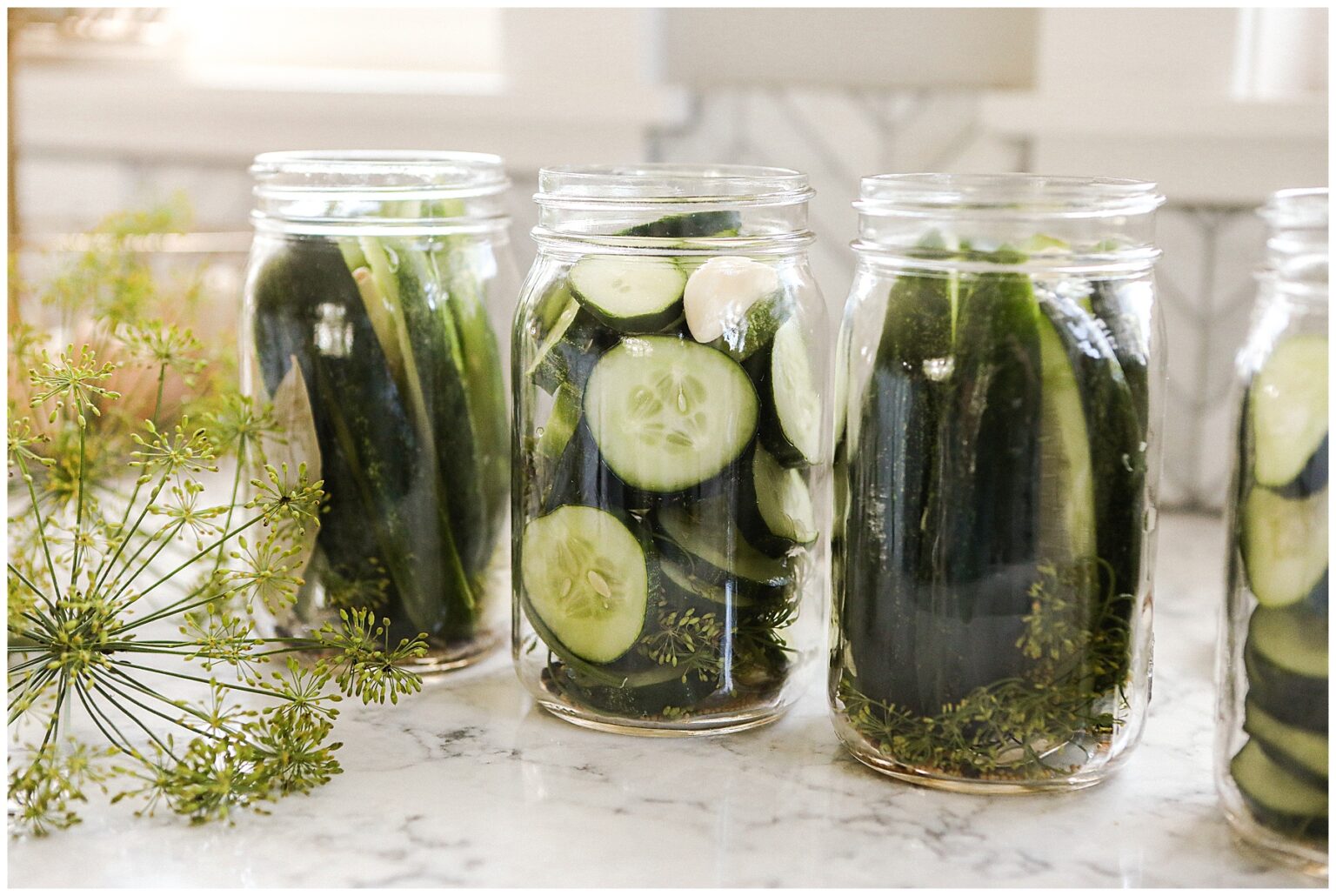 Recipe for Refrigerator Pickles - Sugar Maple Farmhouse