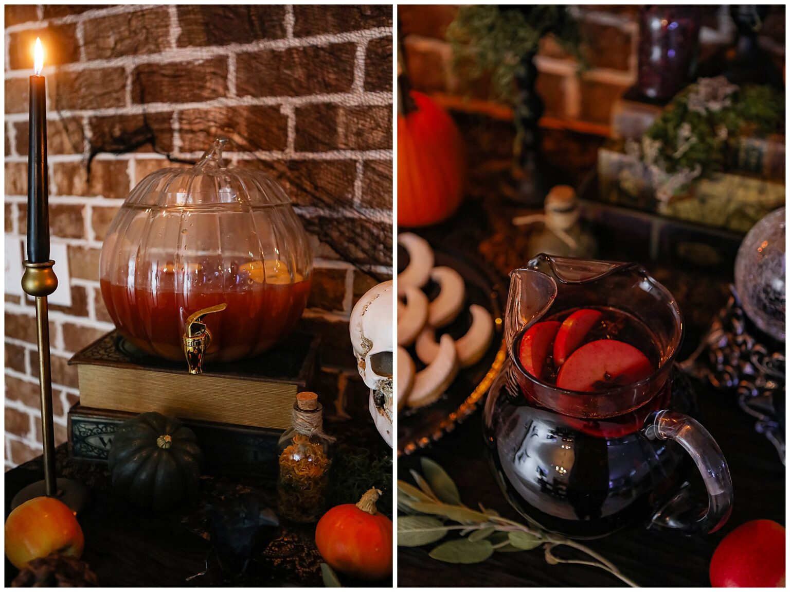 Halloween buffet table ideas
