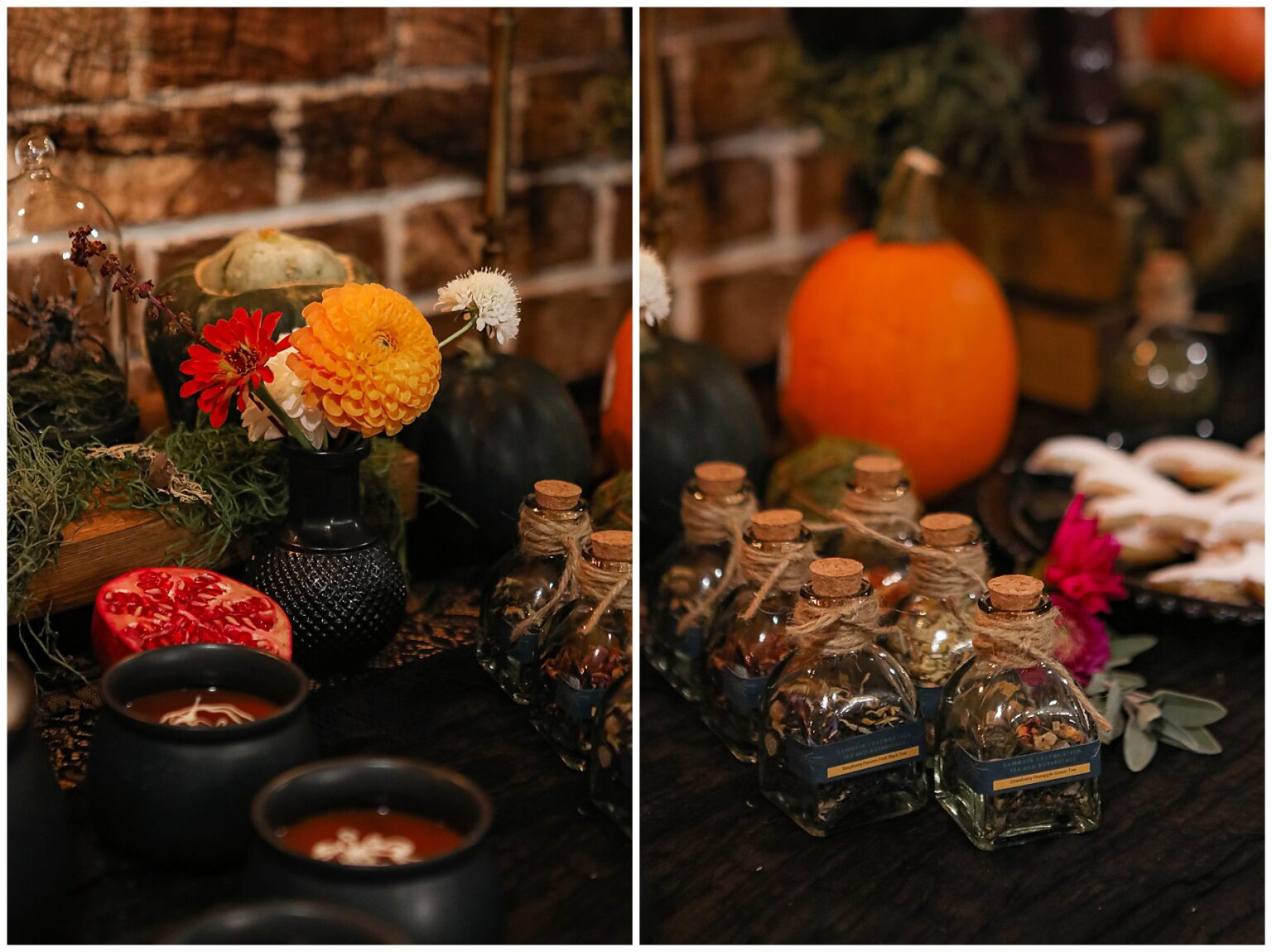 Halloween buffet table ideas