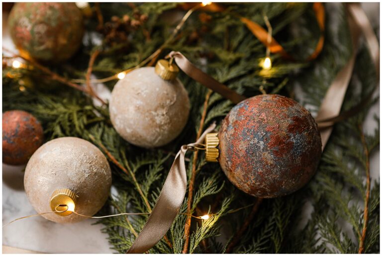 Rusty Vintage DIY Christmas Ornaments
