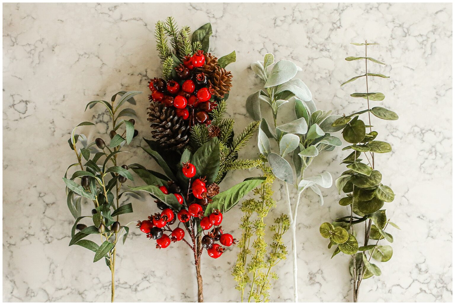 How to make realistic faux garland