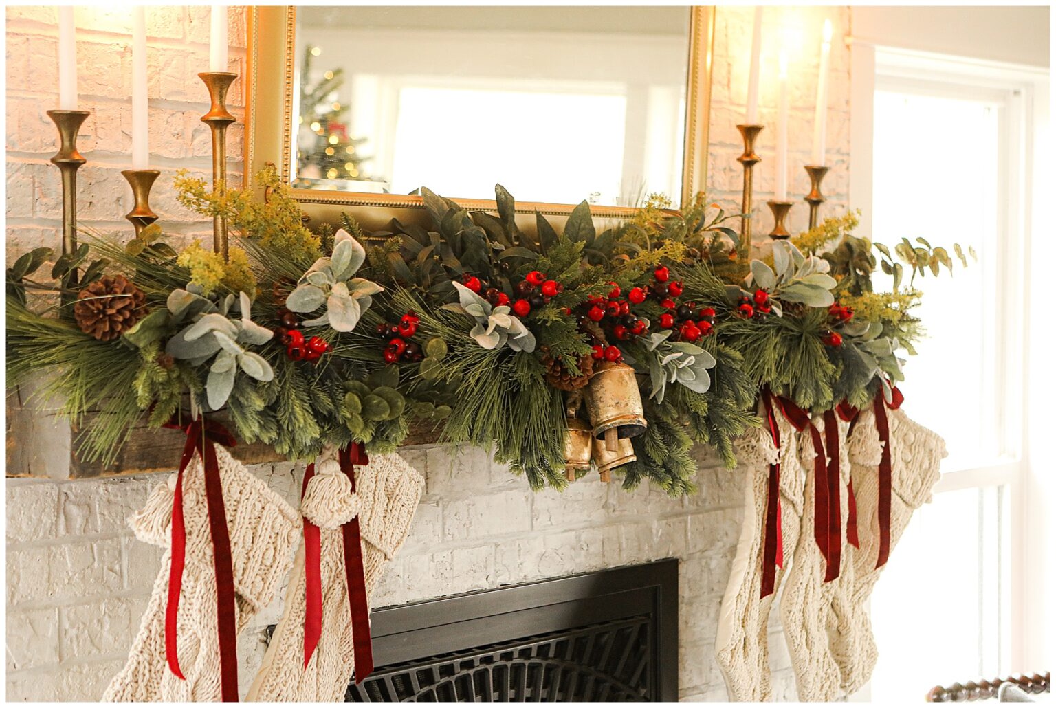 How to make realistic faux garland