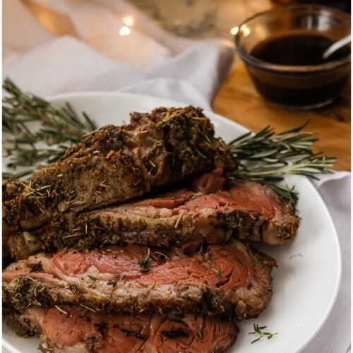 Prime Rib Recipe in the oven