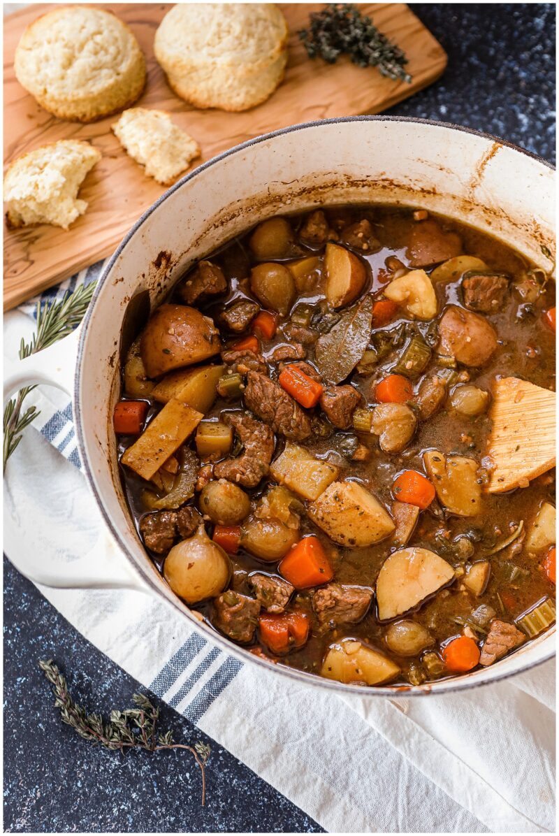 Recipe for Guinness Irish Stew with Braised Beef