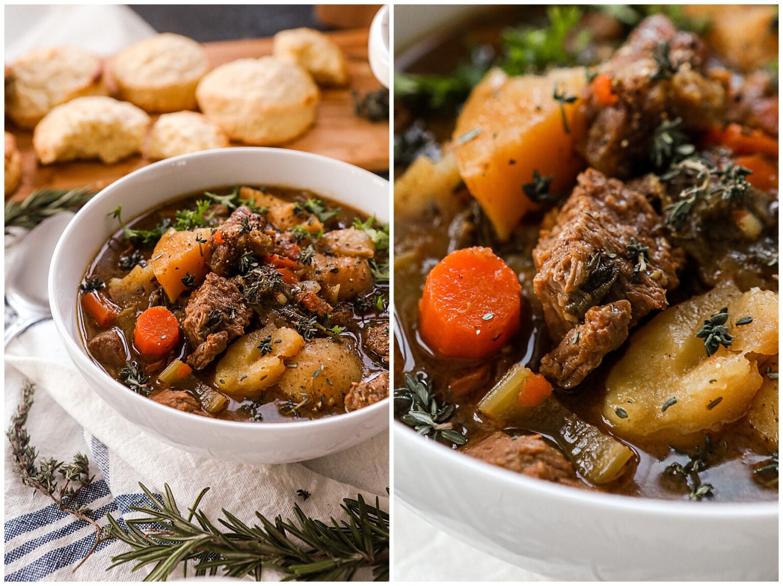 Recipe for Guinness Irish Stew with Braised Beef