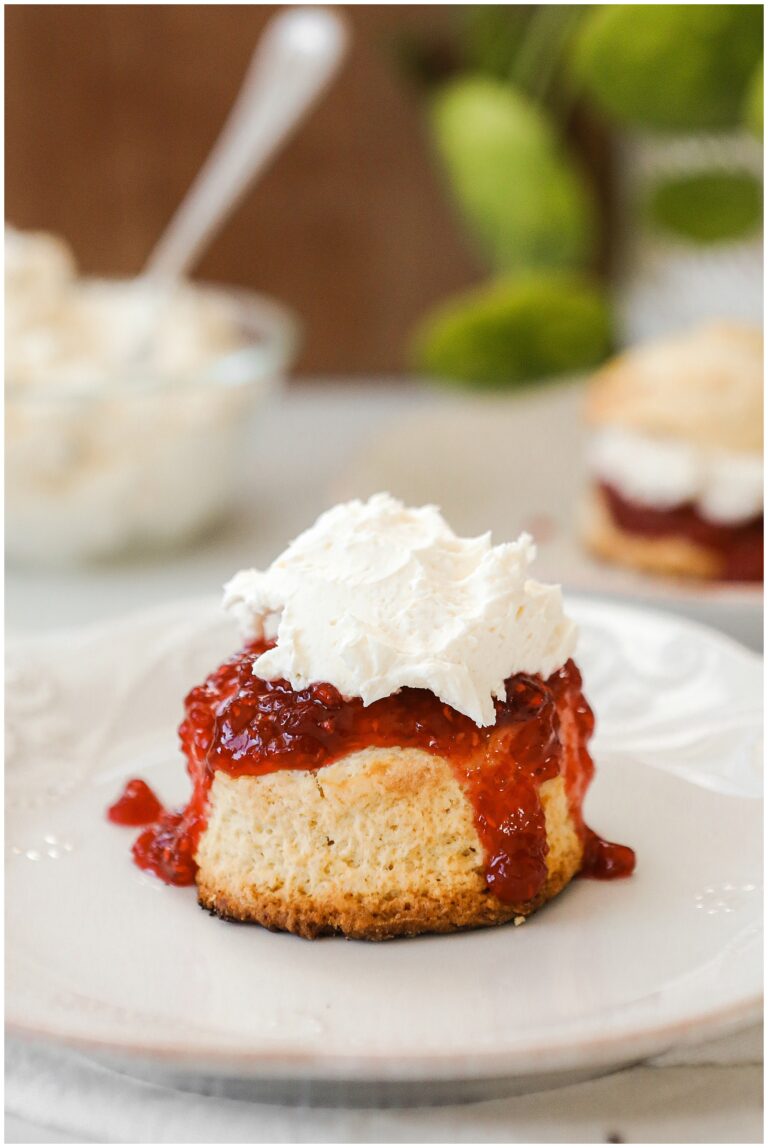 Traditional Irish Scones Recipe with Clotted Cream
