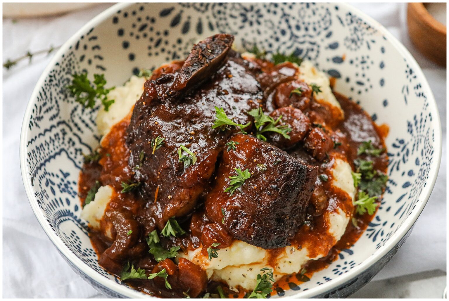 Red Wine Braised Short Ribs recipe