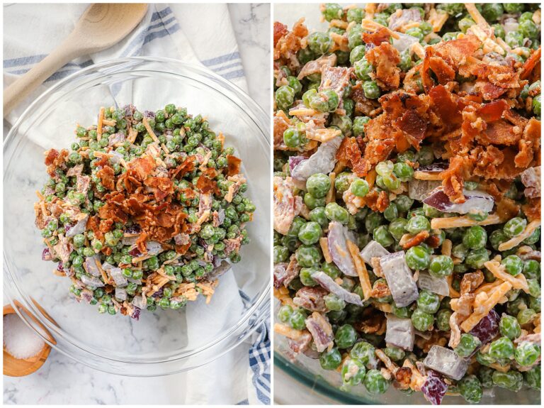 Classic English Pea Salad recipe