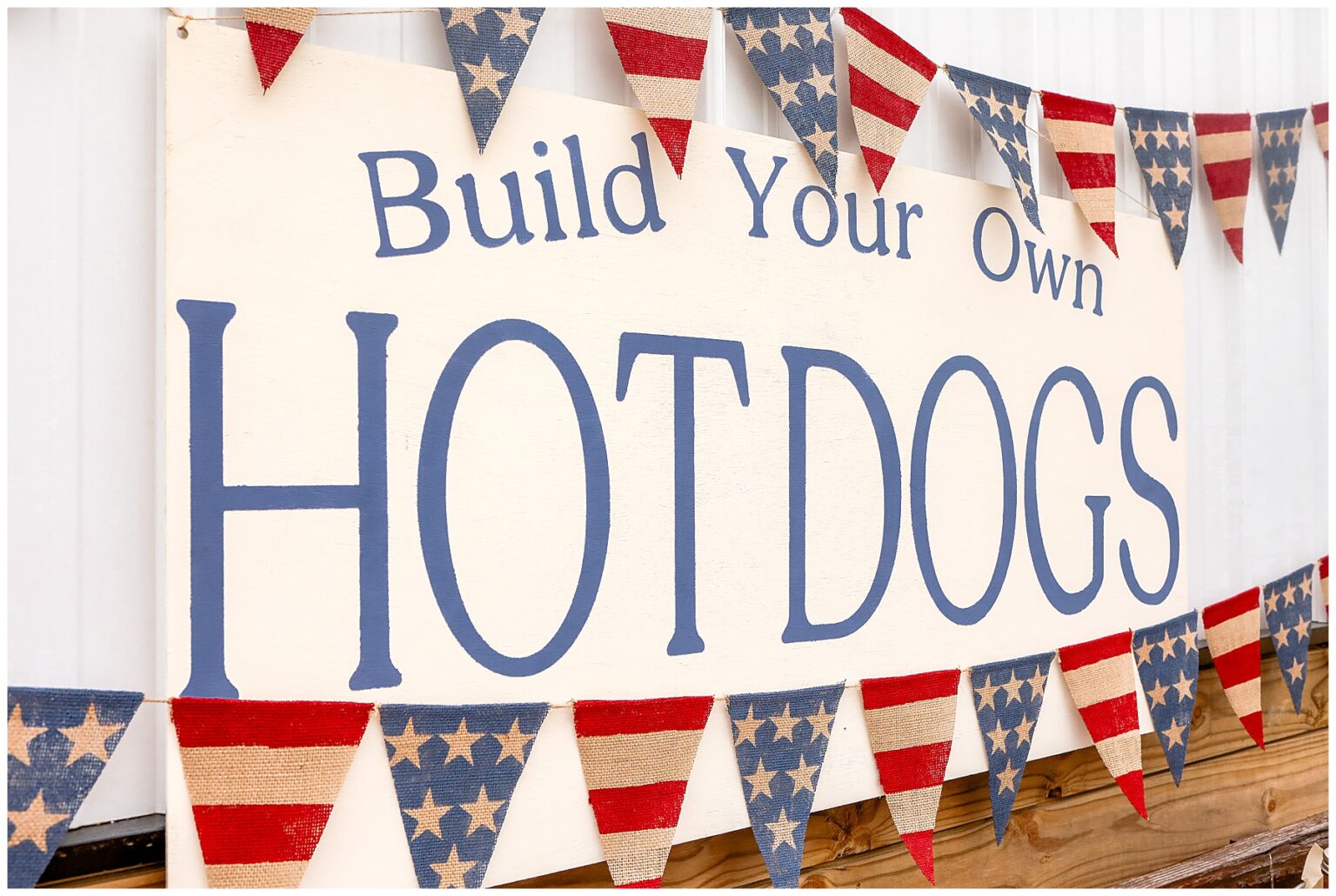 DIY Patriotic Banner - Sugar Maple Farmhouse