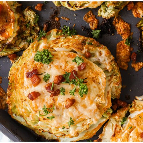 Parmesan Cabbage Steaks Recipe