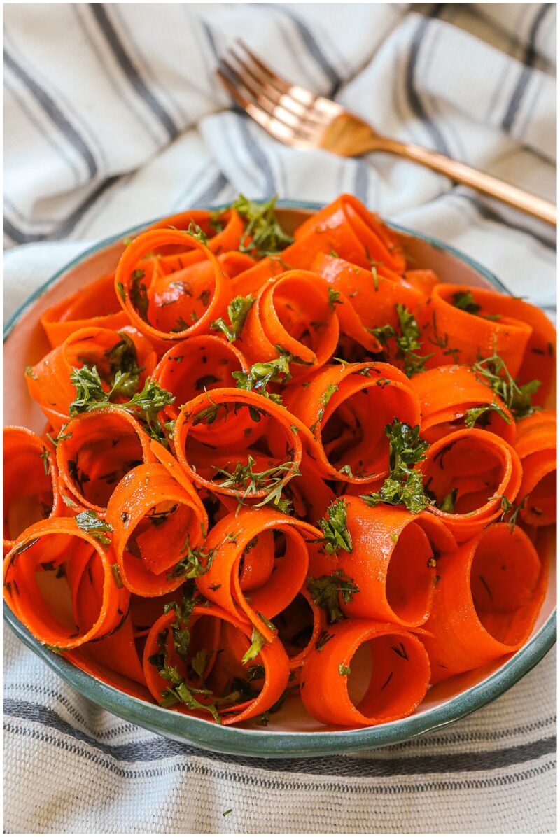 Carrot Ribbon Salad recipe