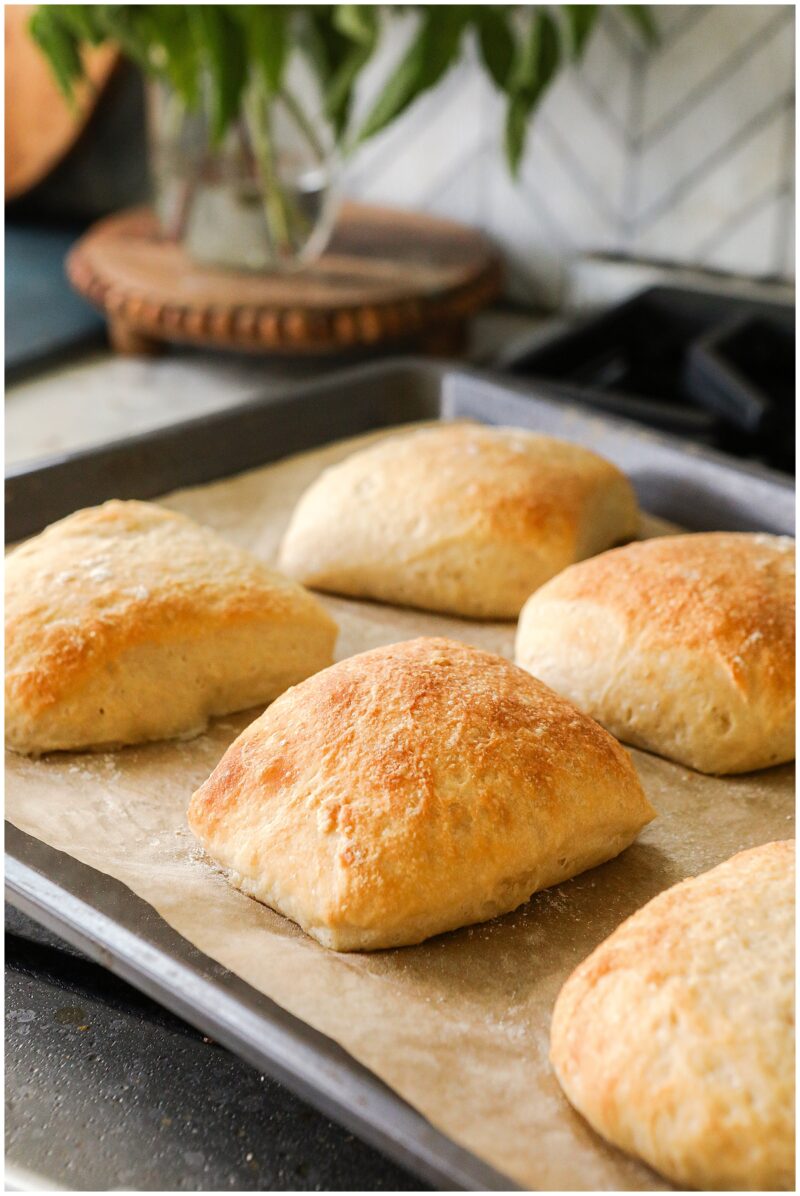 Homemade Ciabatta Rolls recipe