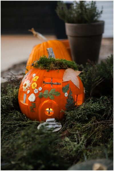 DIY Pumpkin Fairy Houses - Sugar Maple Farmhouse