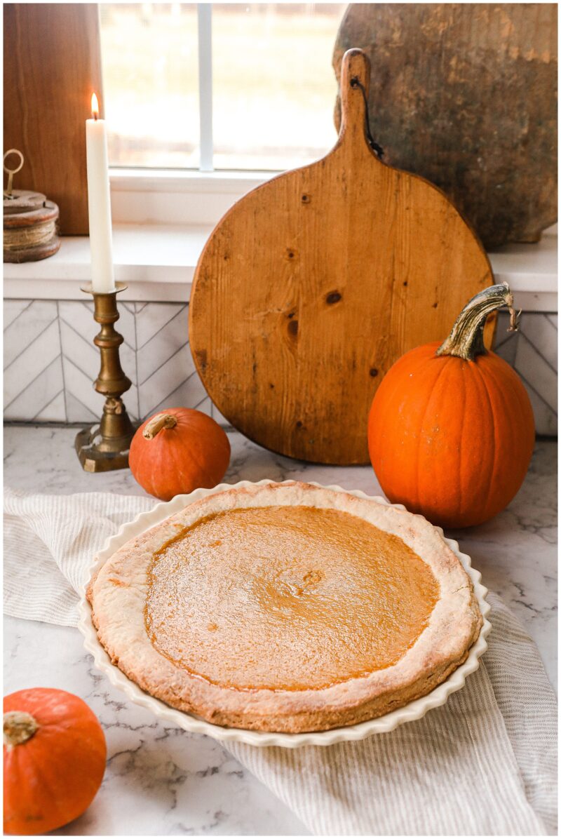 Recipe for Pumpkin Pie from Real Pumpkin