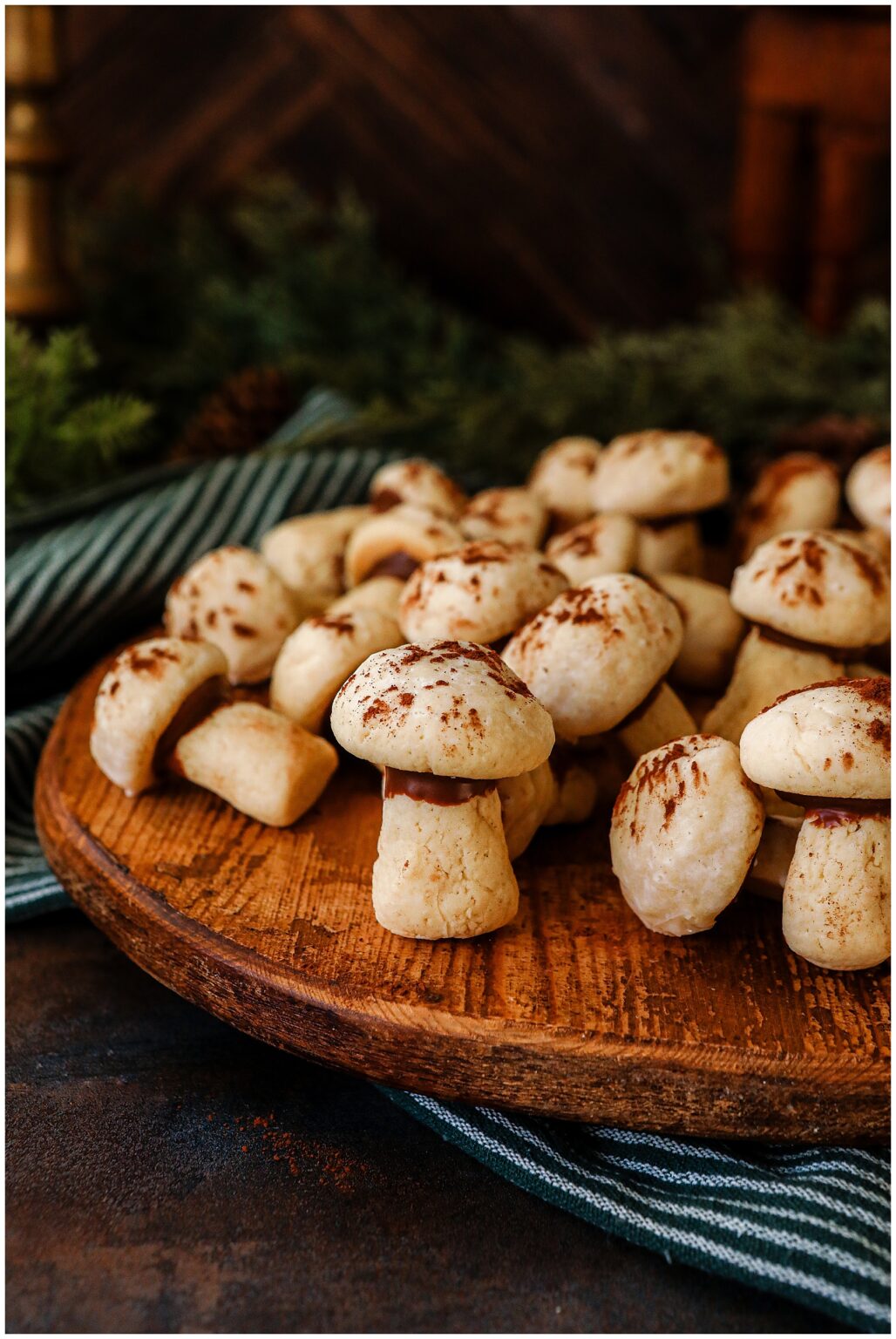 Russian Mushroom Cookies