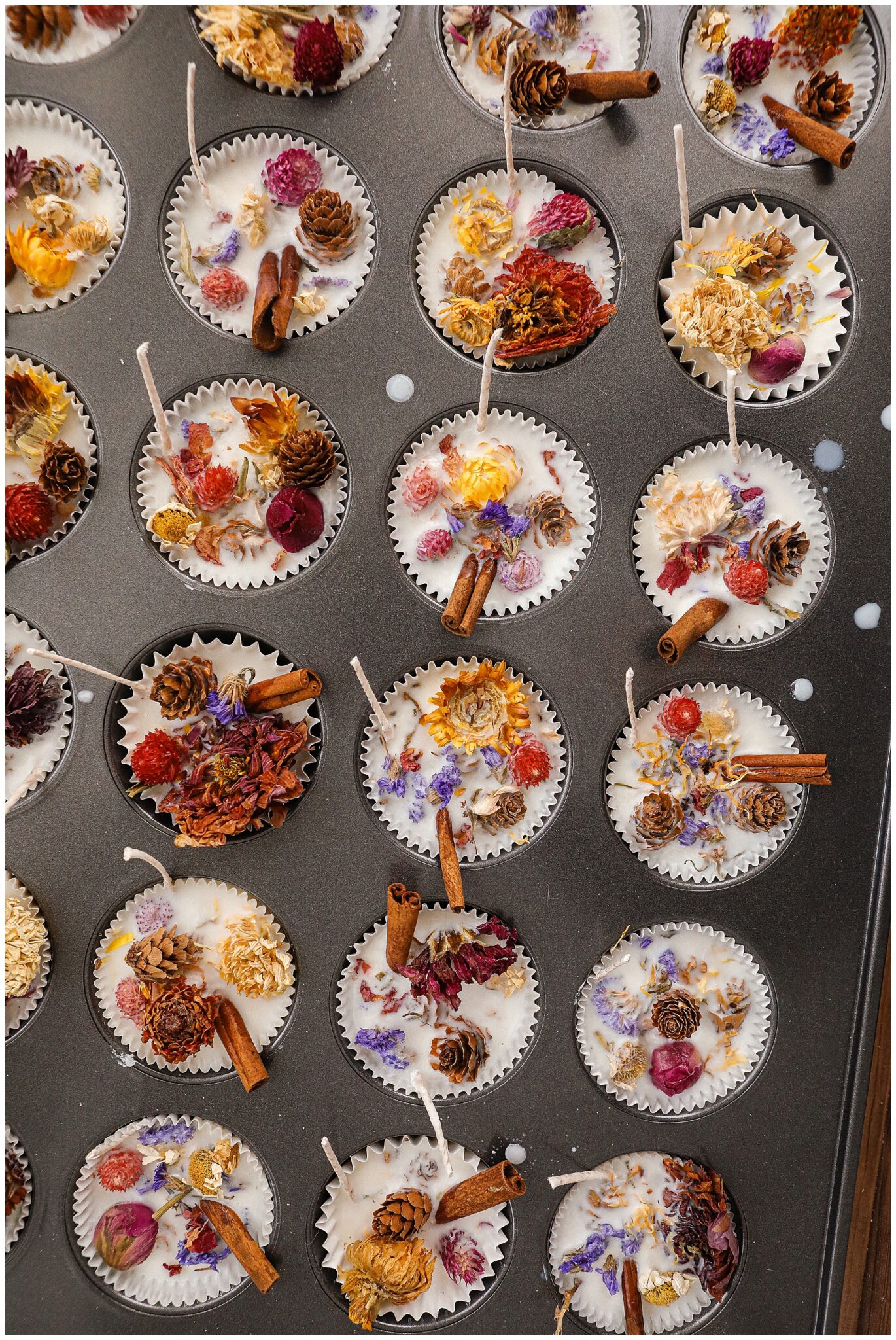 Dried Flower DIY Fire Starters - Sugar Maple Farmhouse