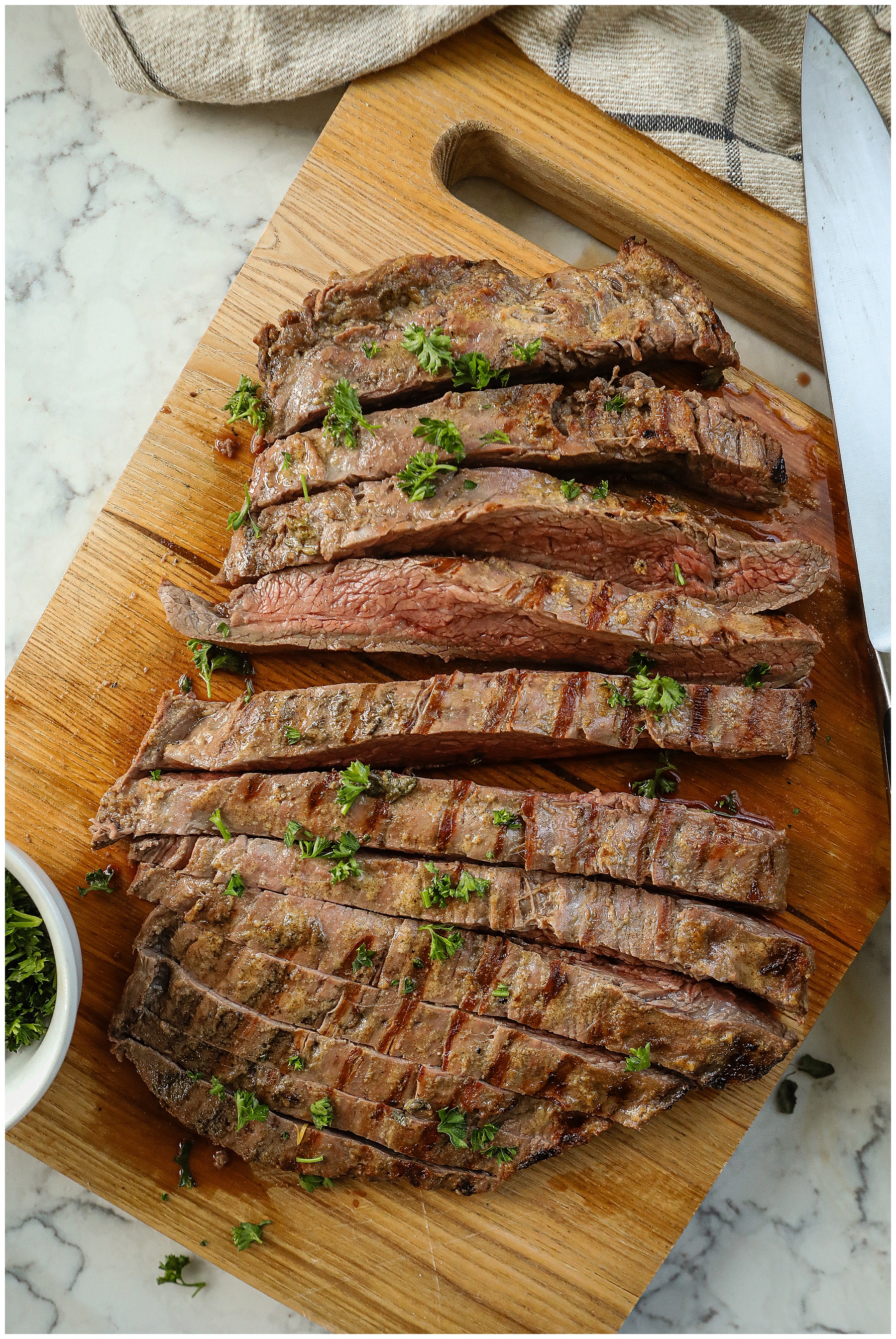 Wine & Dijon Flank Steak Marinade