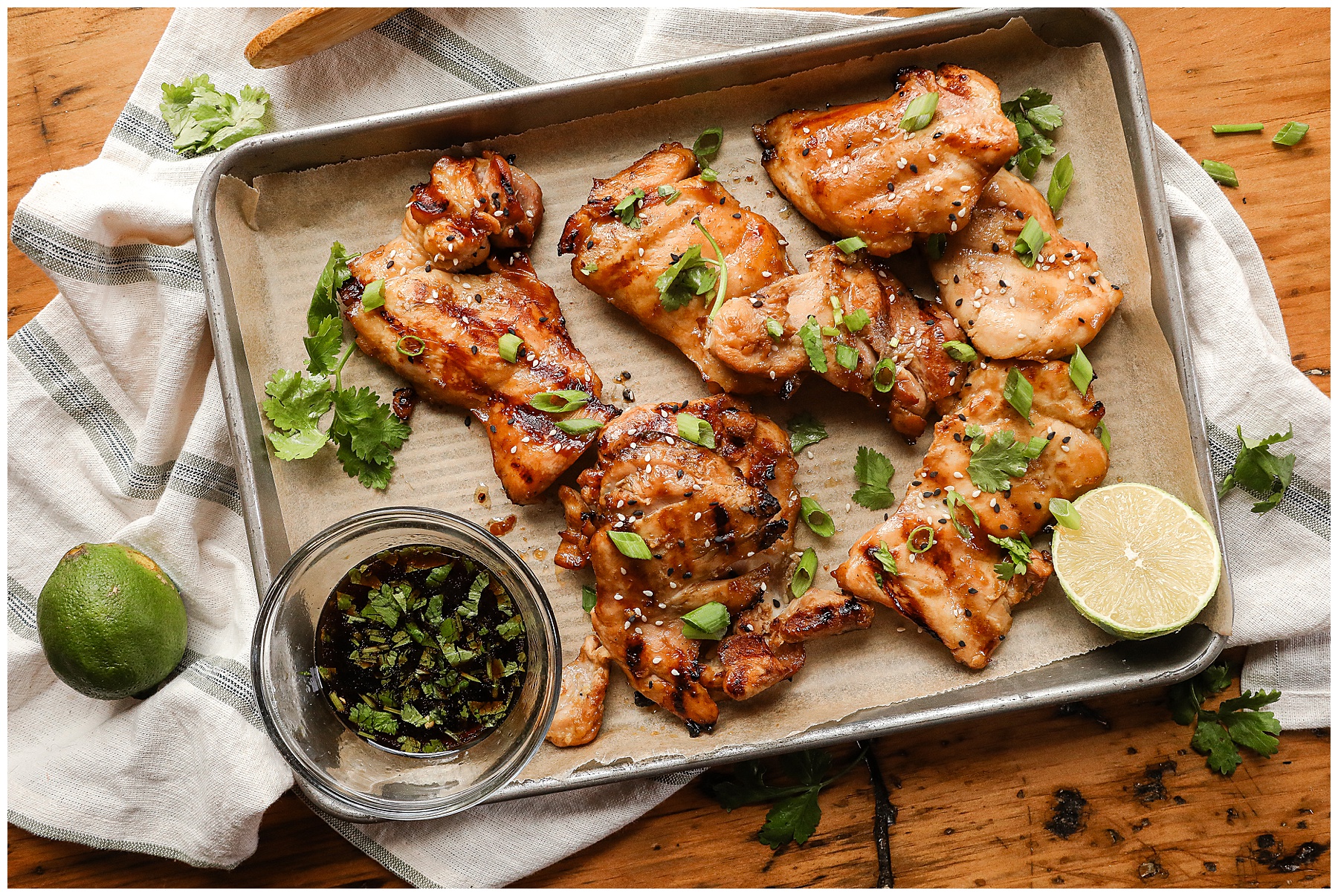 Marinated Honey Ginger Chicken recipe