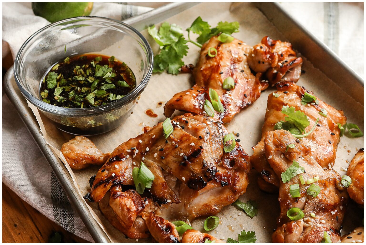 Marinated Honey Ginger Chicken recipe