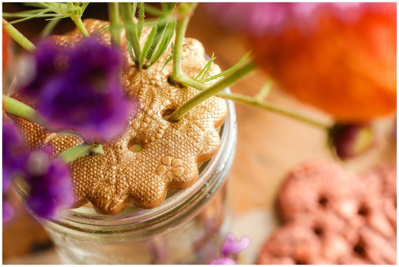 DIY Flower Frogs with Oven Baked Clay