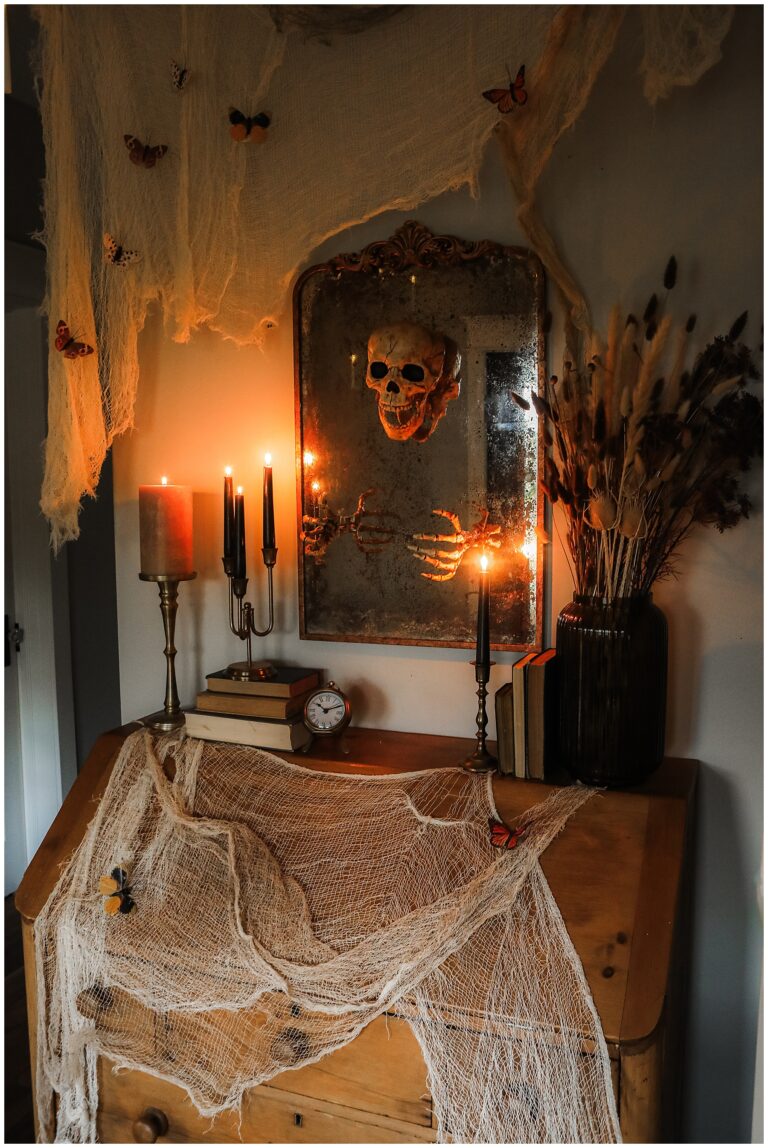 DIY Skeleton Mirror