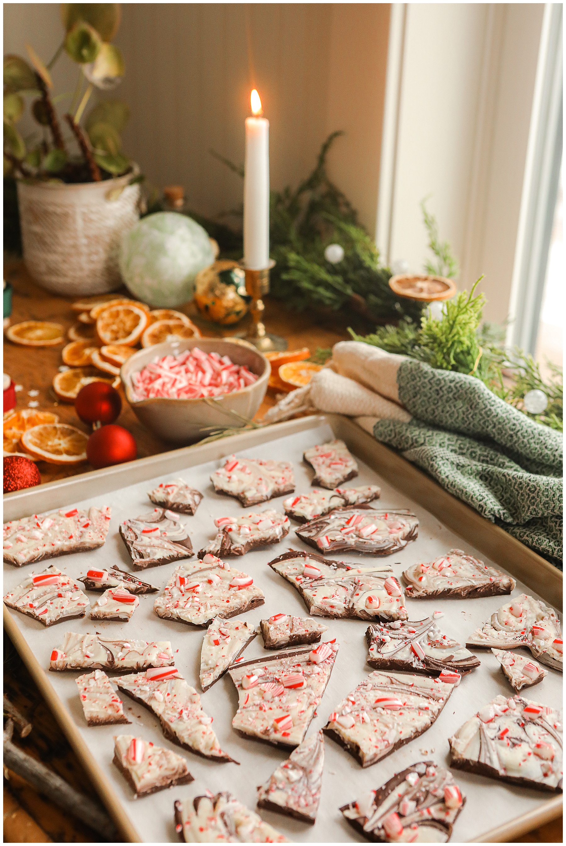 Swirl Peppermint Bark recipe