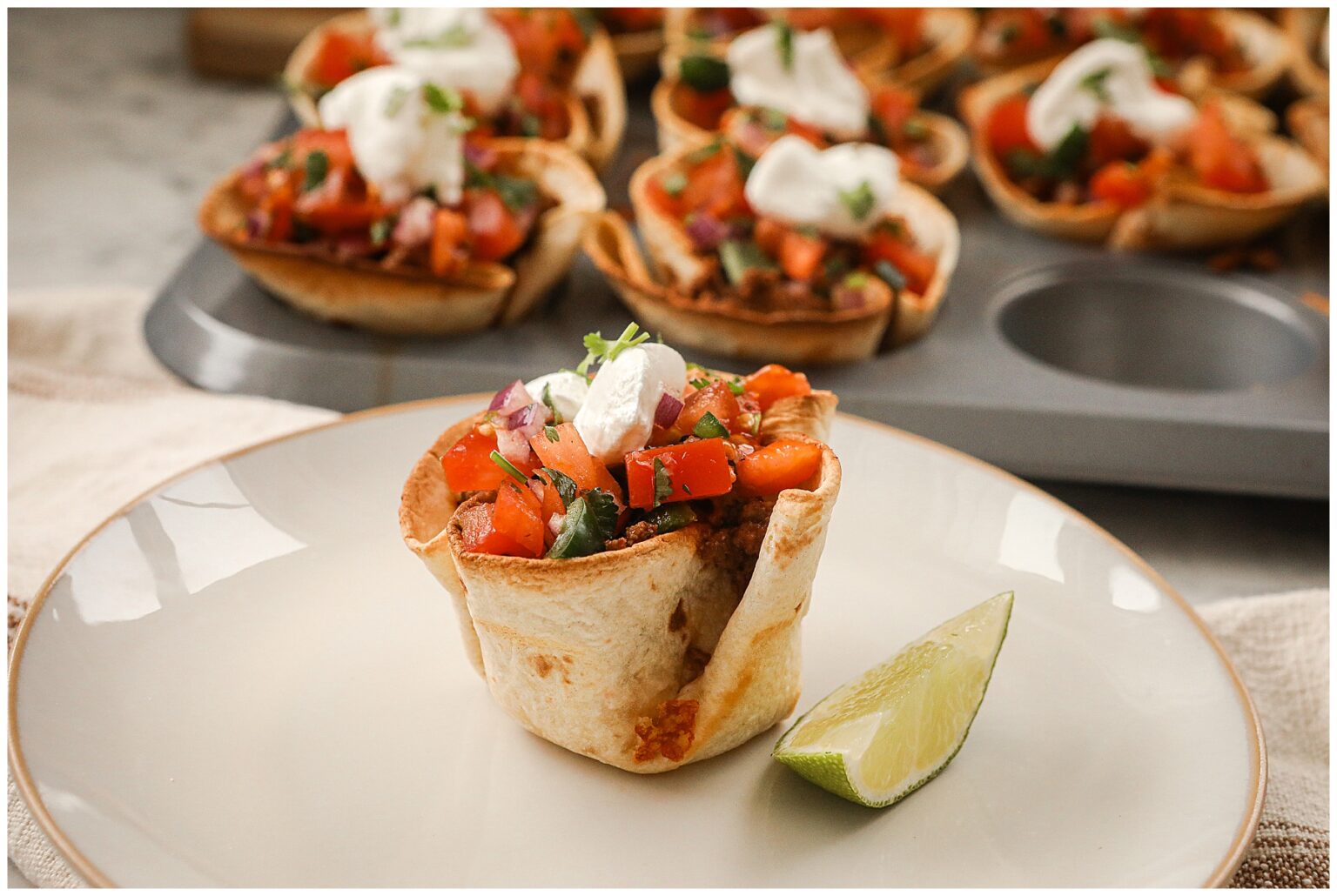 Easy Taco Cups Recipe