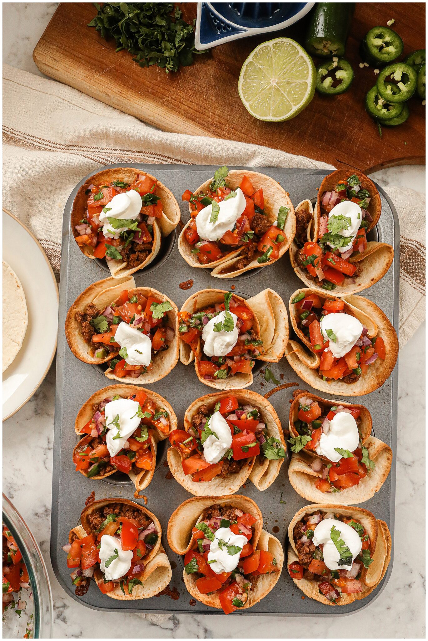 Easy Taco Cups Recipe