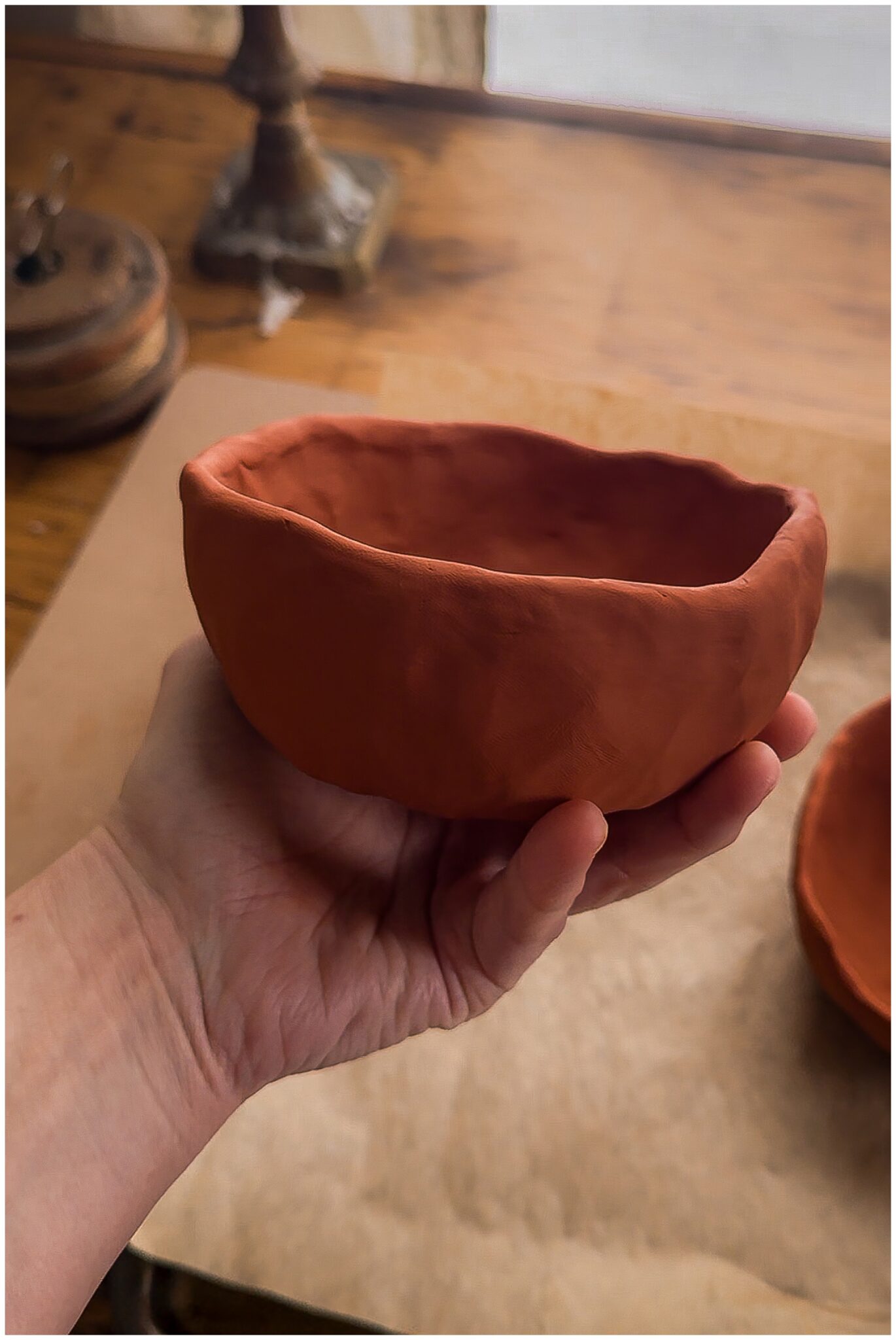 Beautiful Pinch Pot Homemade Candles