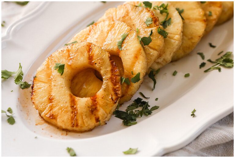 Brown Sugar Grilled Pineapple Recipe