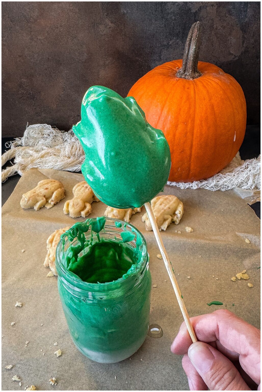 Frog Cake Pops - Sugar Maple Farmhouse
