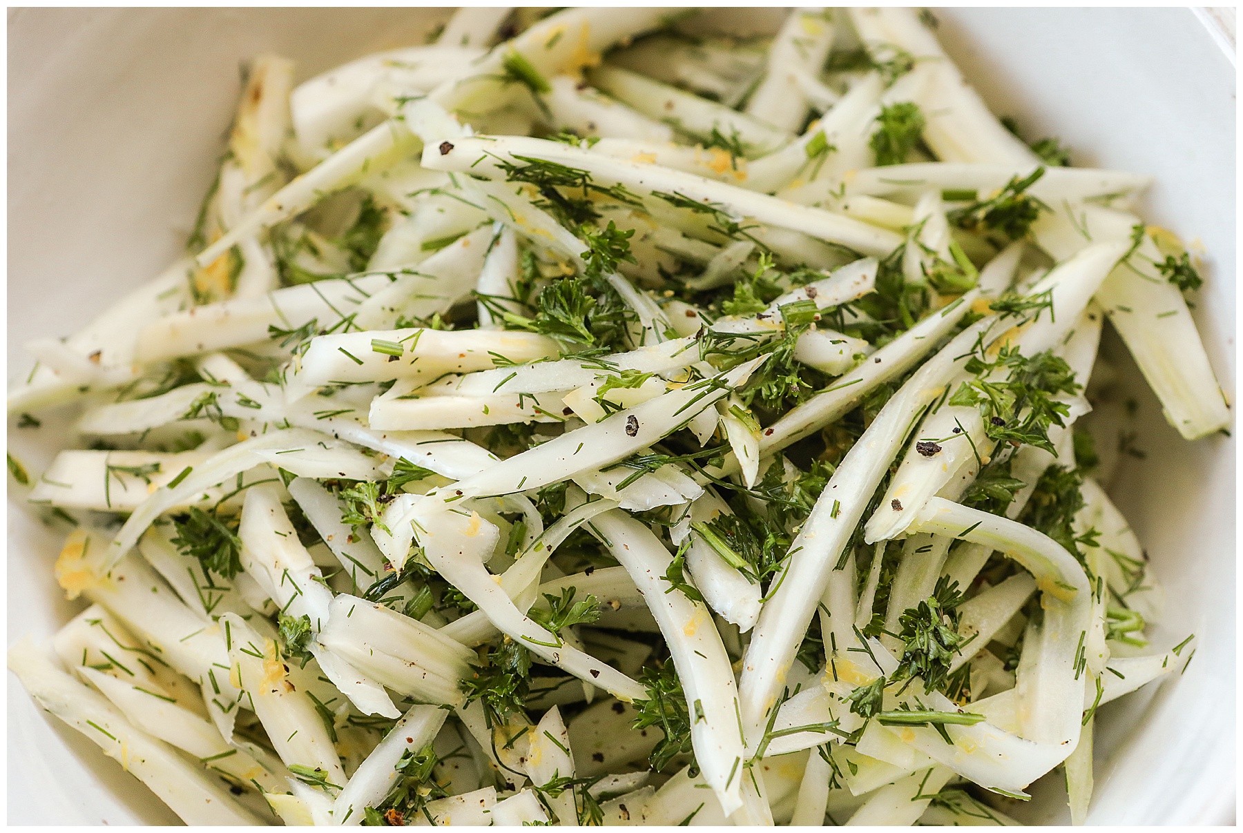 Lemon Fennel Salad - Sugar Maple Farmhouse