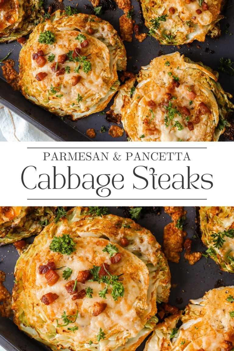 Parmesan Cabbage Steaks Recipe