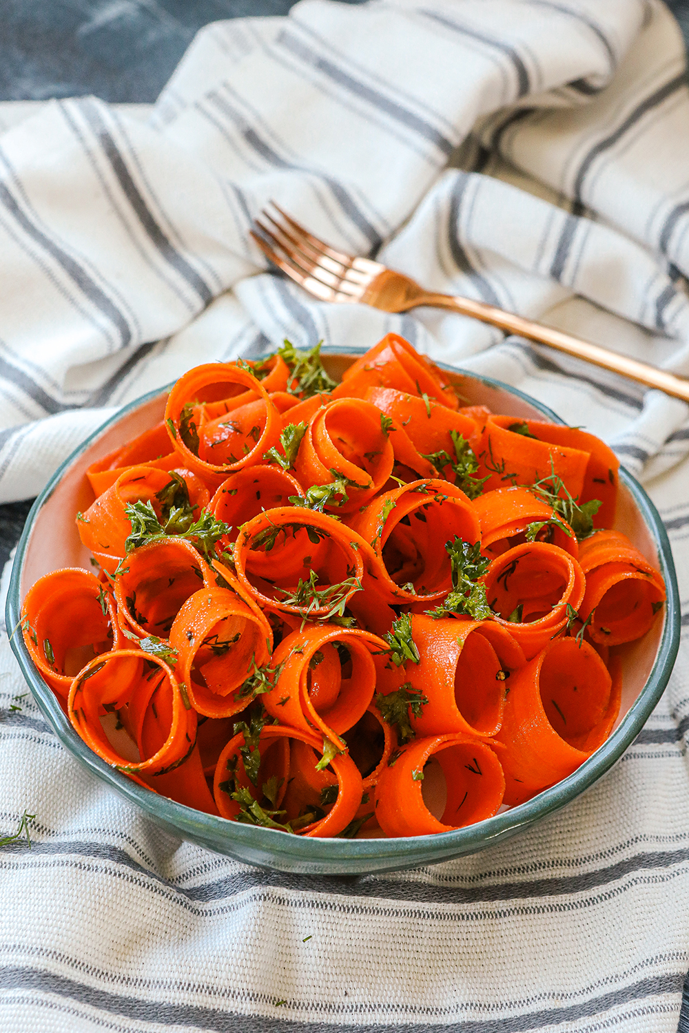 Carrot Ribbon Salad recipe