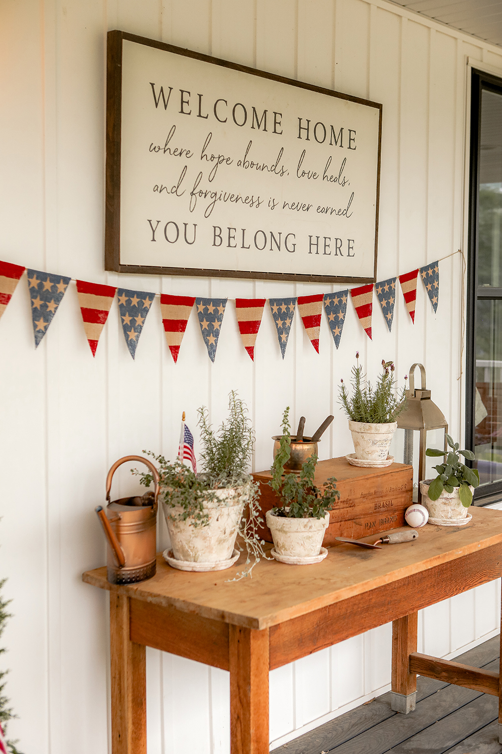 Diy Welcome Home Banner
