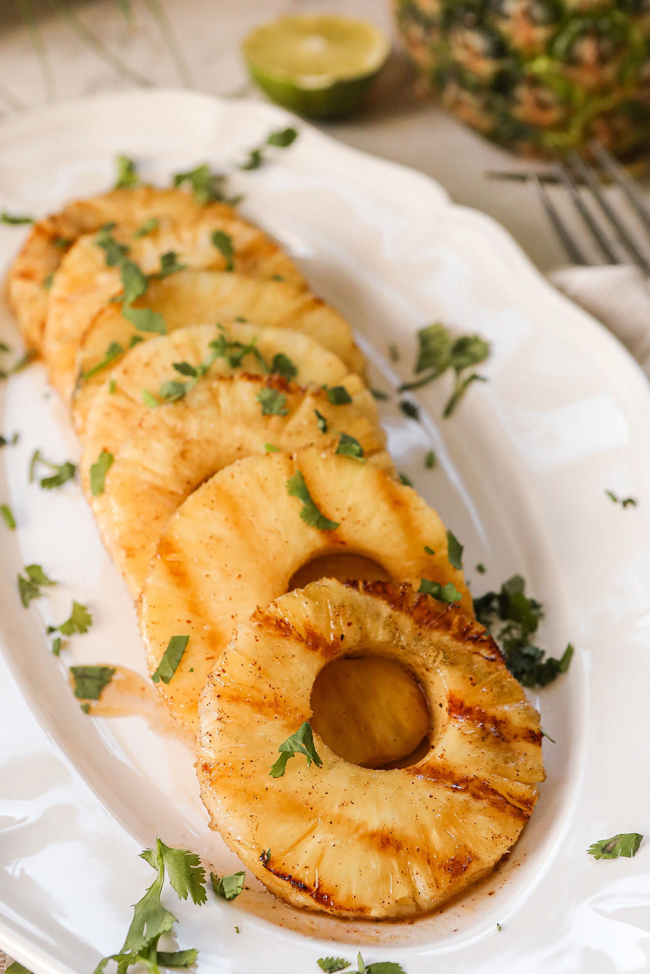 Brown Sugar Grilled Pineapple Recipe