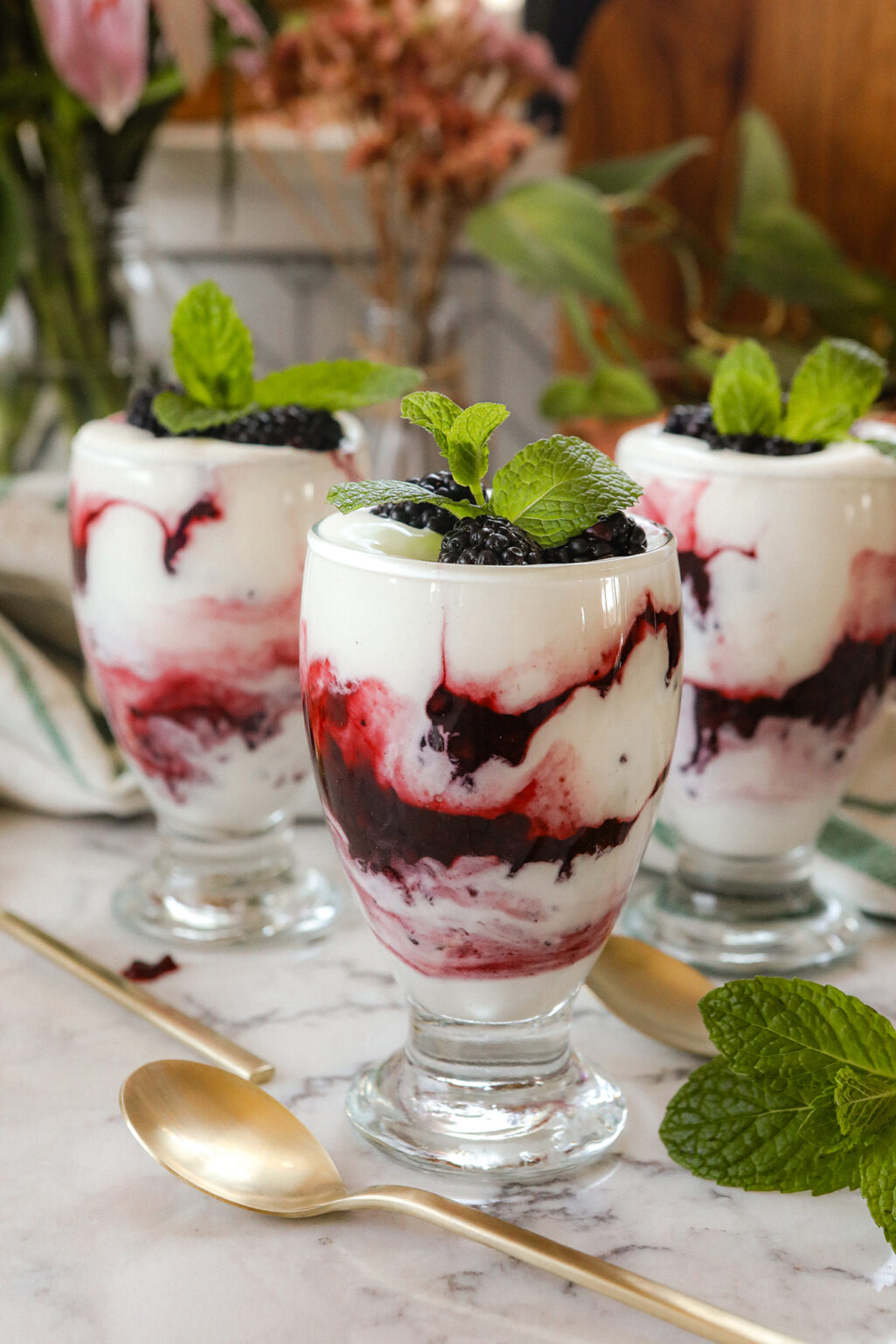 Blackberry Fool Irish Dessert