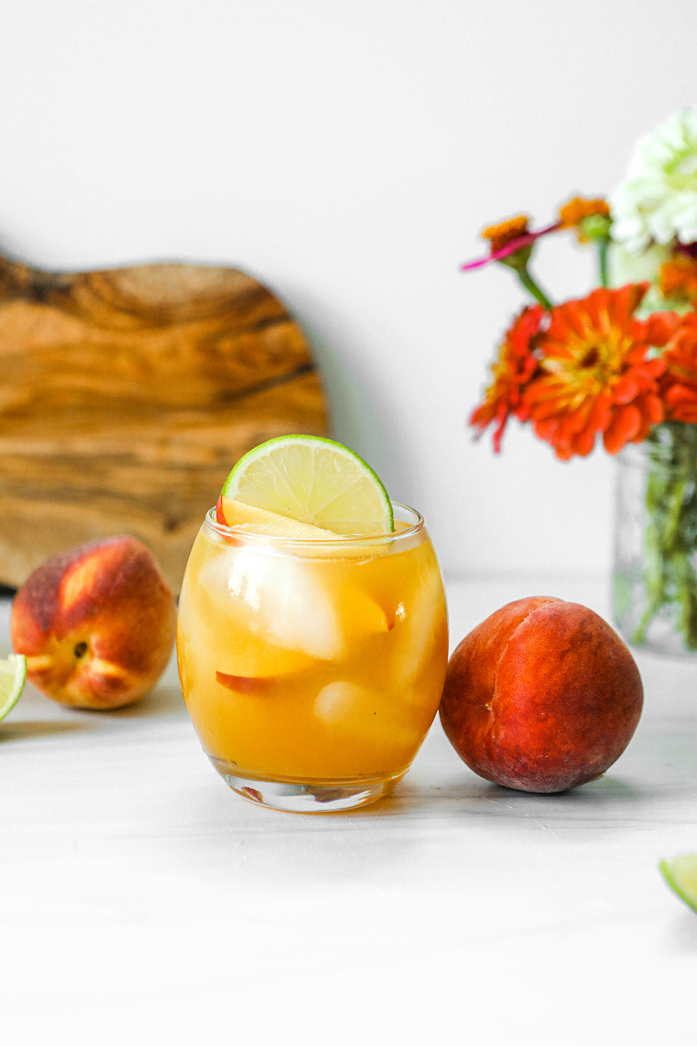 Peach Moscow Mule - Sugar Maple Farmhouse Recipes